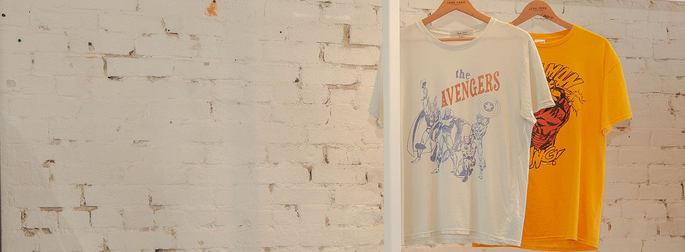 Men's Pop Culture Tees & Vintage 90s Shirts – Junk Food Clothing