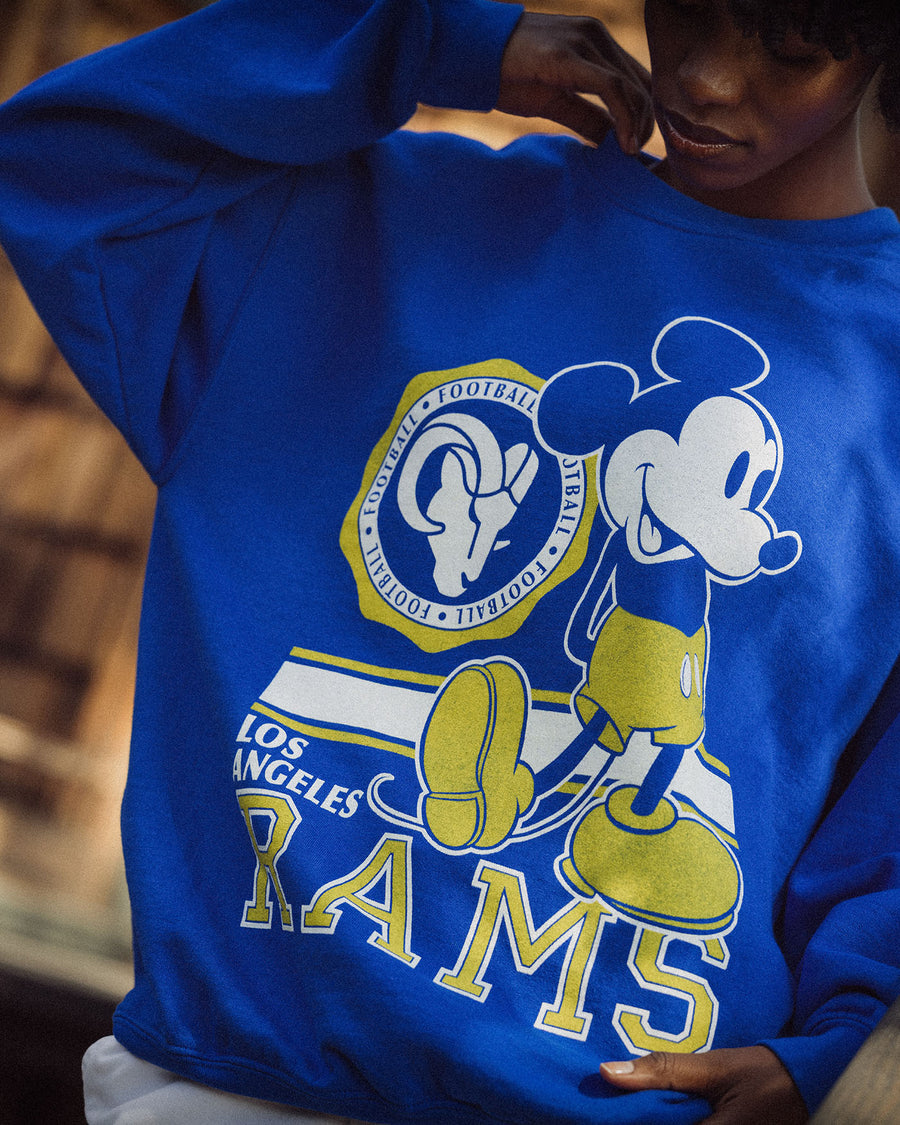 Los Angeles Rams Mickey Crew Fleece – Junk Food Clothing