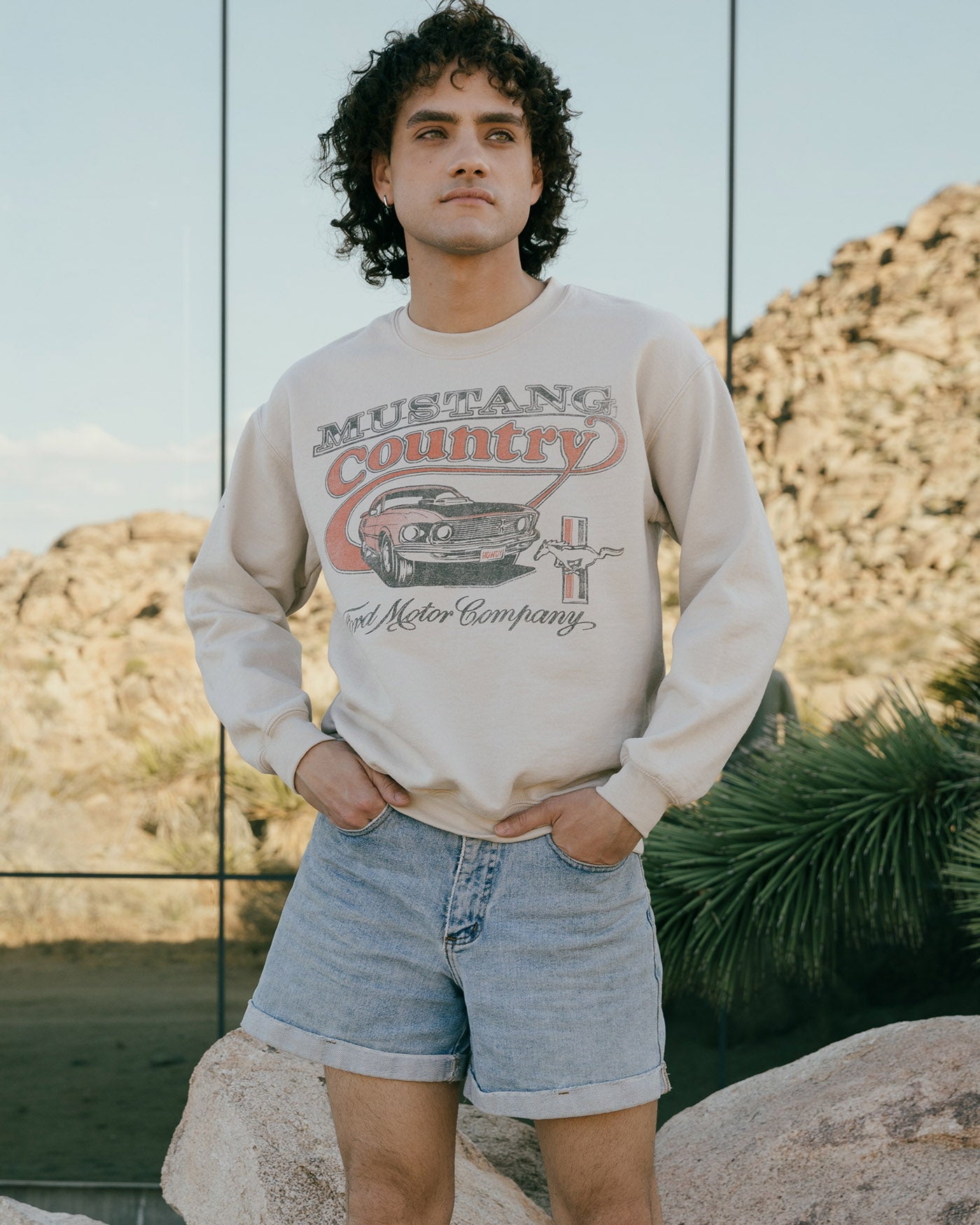 Ford Mustang Country Flea Market Fleece | Junk Food Clothing