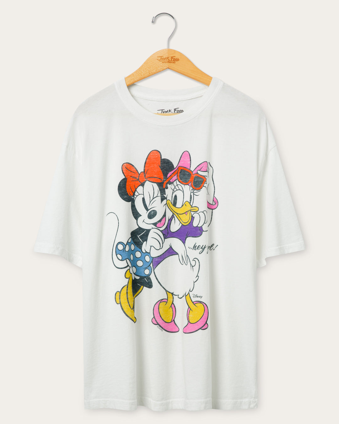 Women's Minnie and Daisy Hey Girl Oversized Tee – Junk Food Clothing