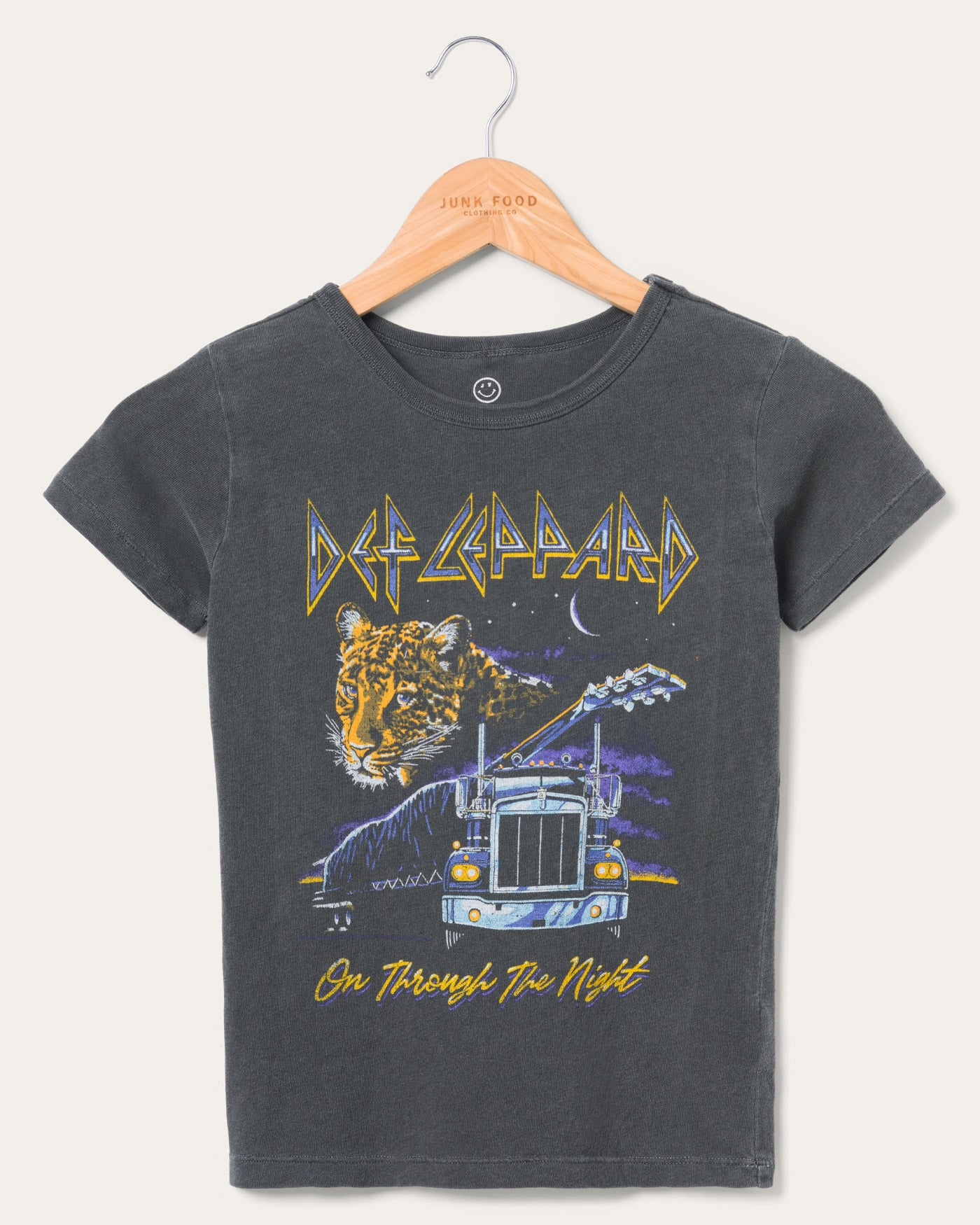 Kids Def Leppard Through The Night Tee – Junk Food Clothing