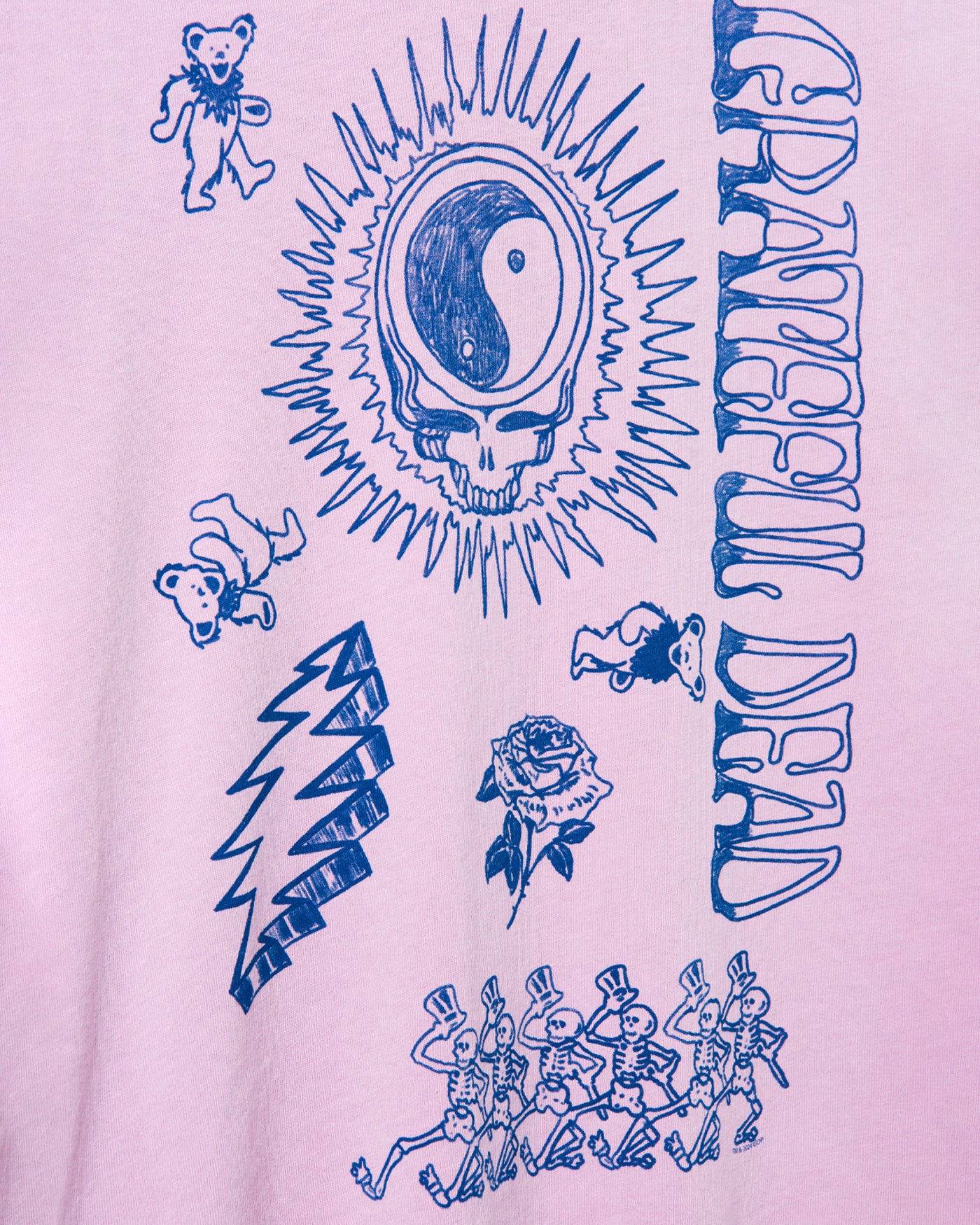 Grateful Dead Logos Vintage Tee – Junk Food Clothing