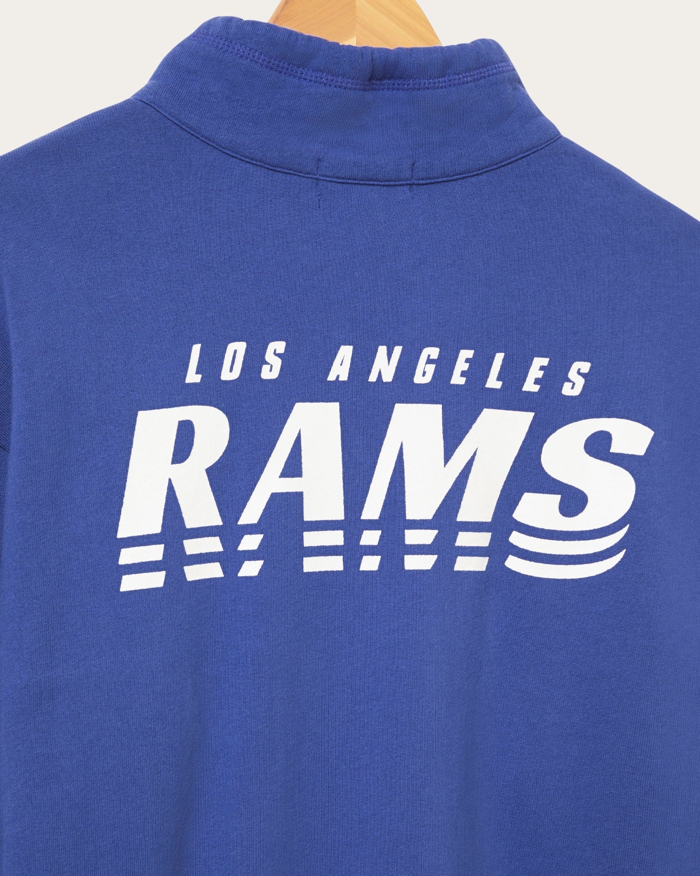 Los Angeles Rams Mock Button Up Fleece – Junk Food Clothing