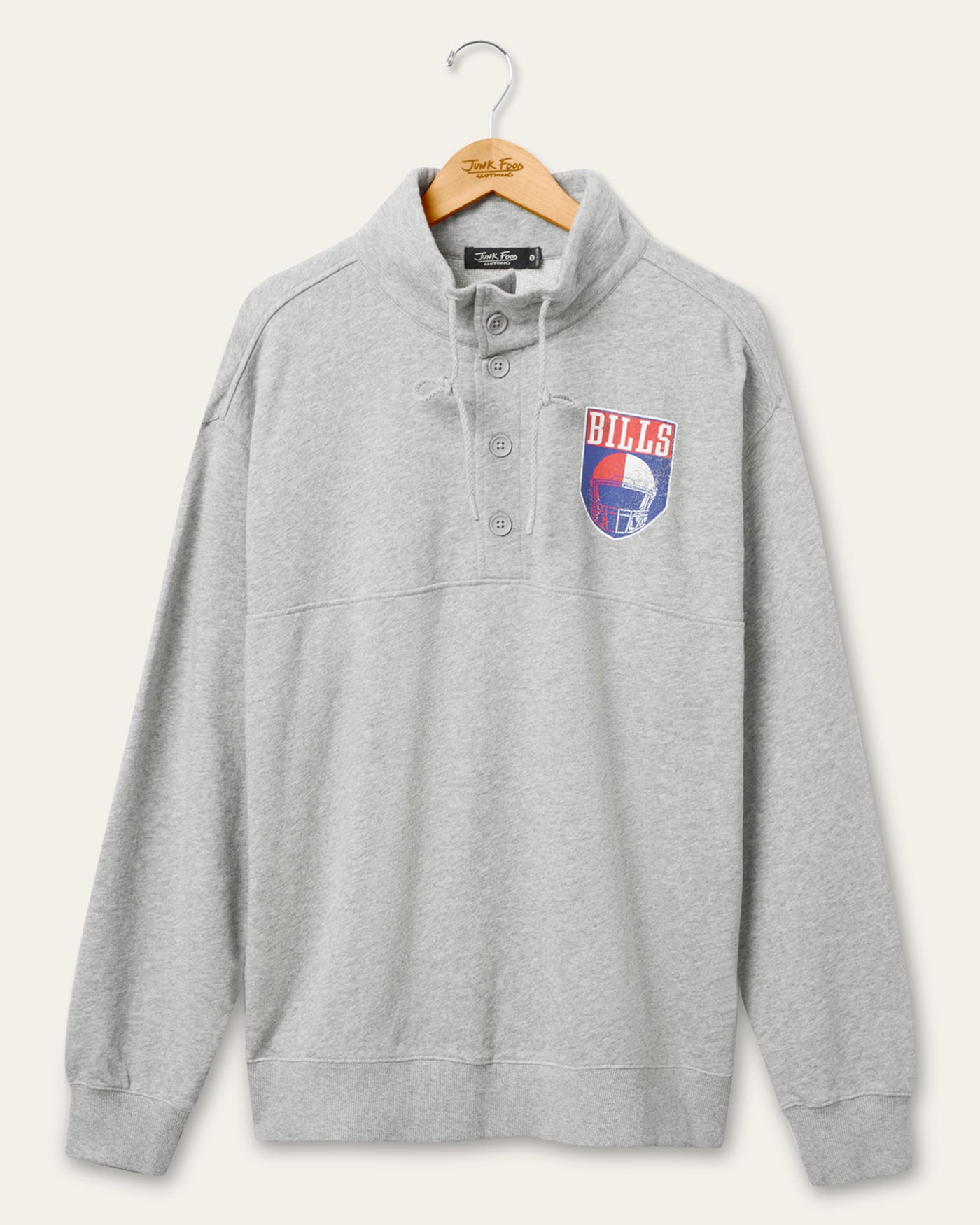 Buffalo Bills Slant Button Up Fleece – Junk Food Clothing