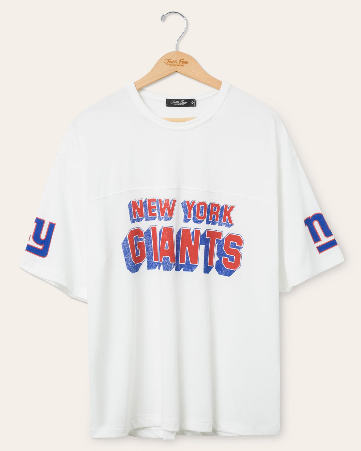 New York Giants Halfback Jersey Tee – Junk Food Clothing