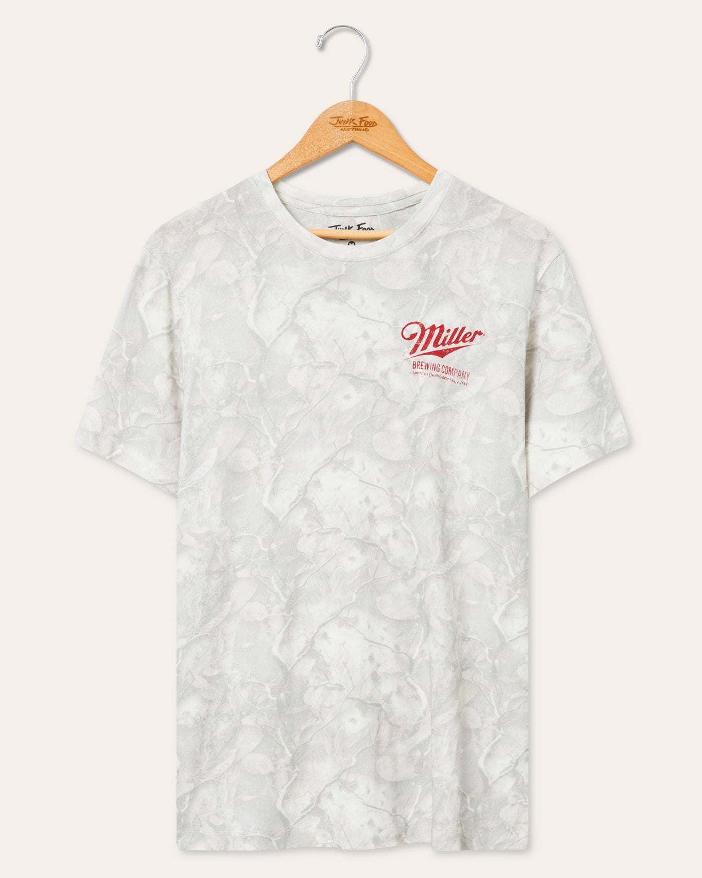 Miller High Life Camo Flea Market Tee – Junk Food Clothing