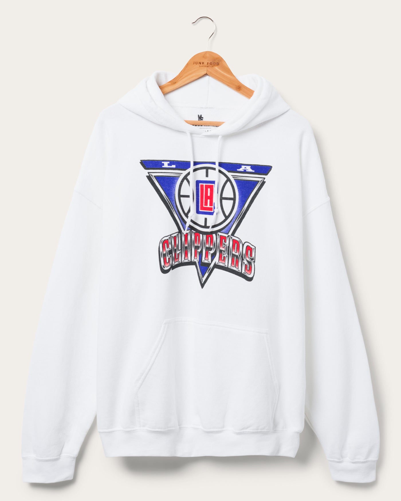 Clippers Triangle Hoodie – Junk Food Clothing