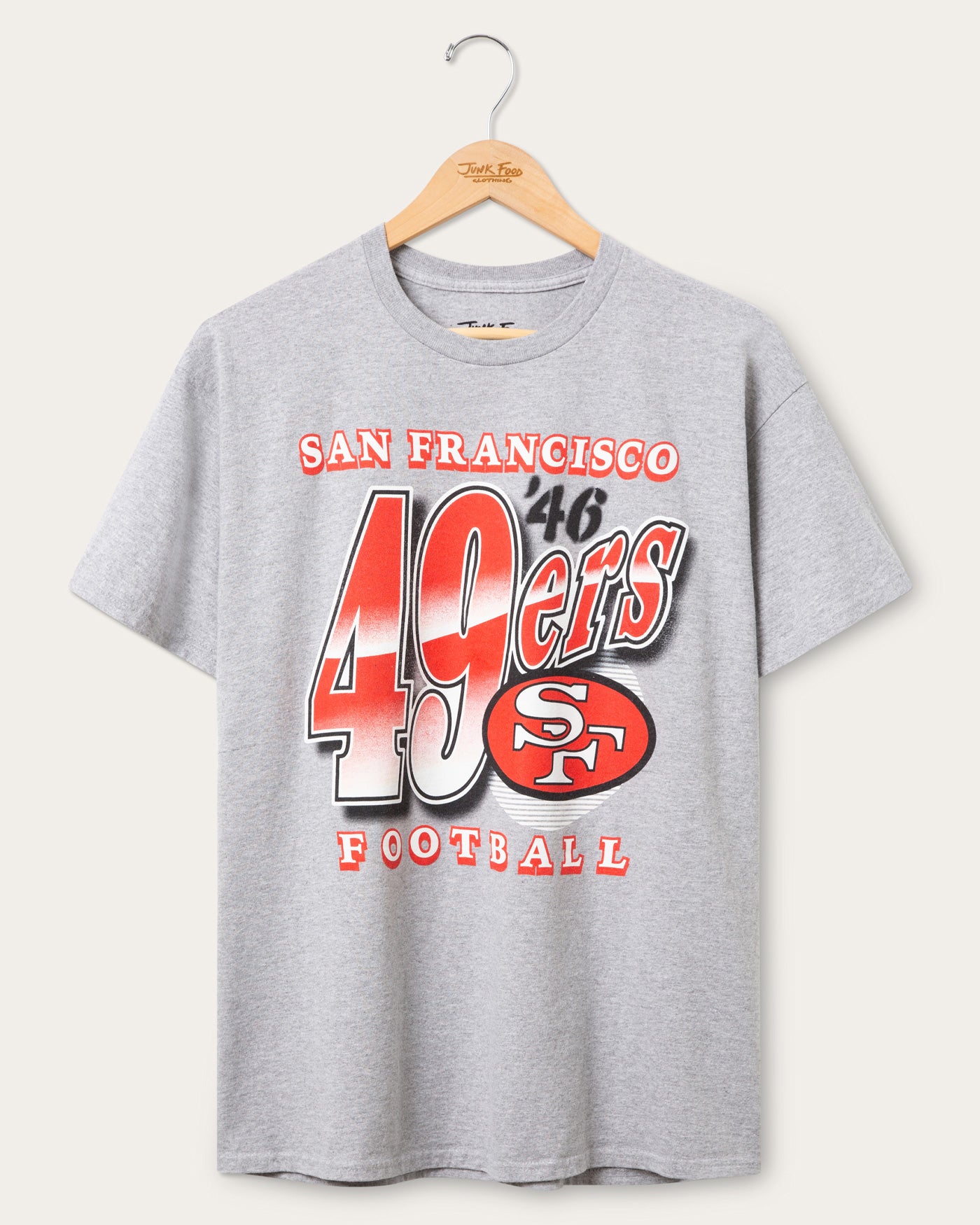 San Francisco 49ers Bootleg Flea Market Tee – Junk Food Clothing