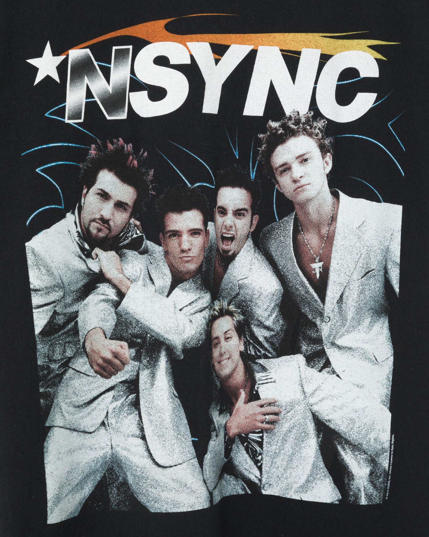 NSYNC Space Ride Flea Market Tee – Junk Food Clothing