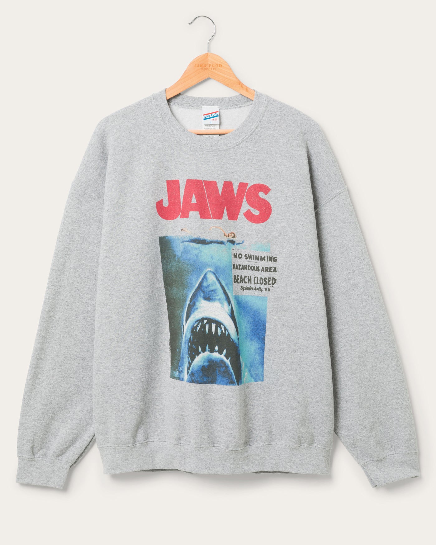 Jaws Movie Poster Flea Market Fleece – Junk Food Clothing