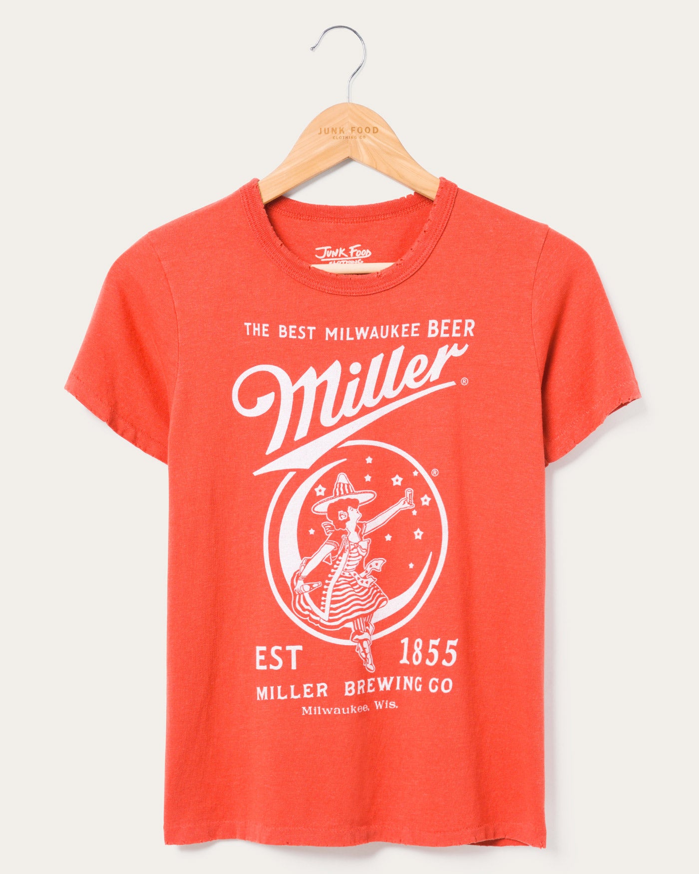 Women's Miller The Best Milwaukee Beer Original Tee – Junk Food Clothing