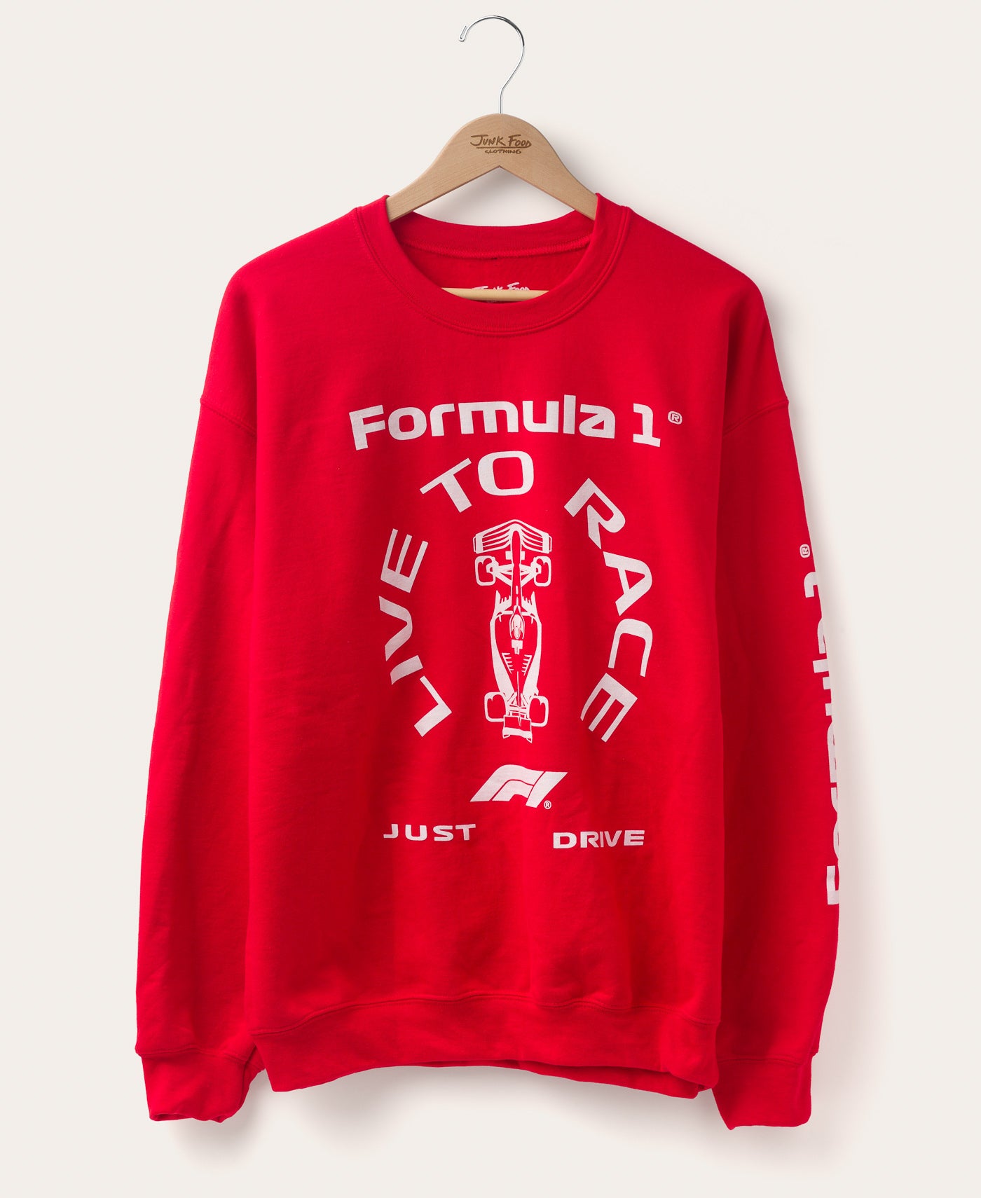 F1 Live to Race Flea Market Fleece – Junk Food Clothing