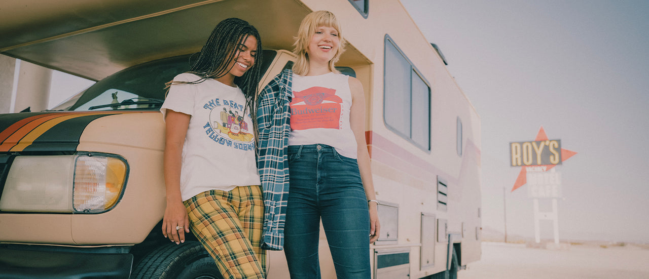 Womens Graphic Tees & Vintage Shirts | Junk Food Clothing