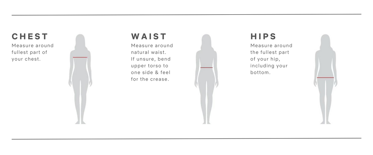 Women's Fit + Size Guide | Junk Food Clothing