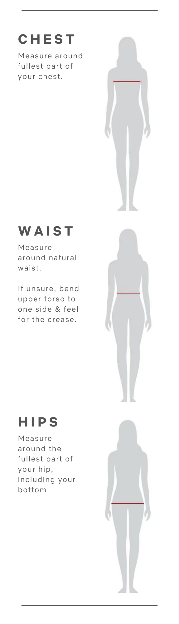 Women's Fit + Size Guide | Junk Food Clothing