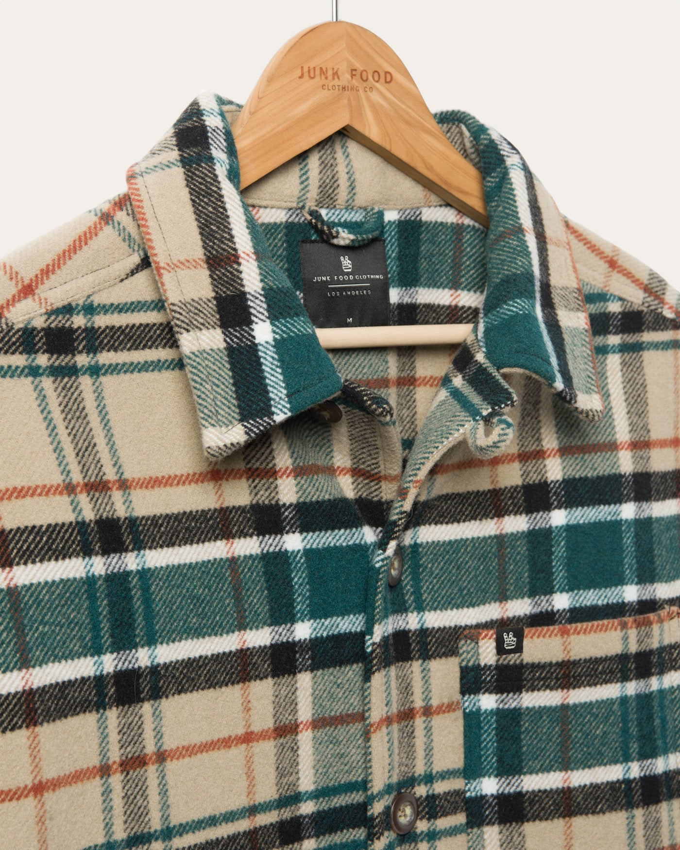 Luca Long Sleeve One Pocket Jacket | Junk Food Clothing
