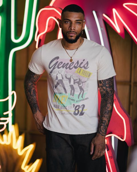 Genesis Live '82 Vintage Tee | Junk Food Clothing