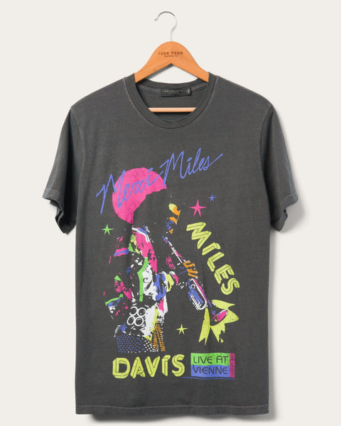 Miles Davis Merci Miles Vintage Tee | Junk Food Clothing