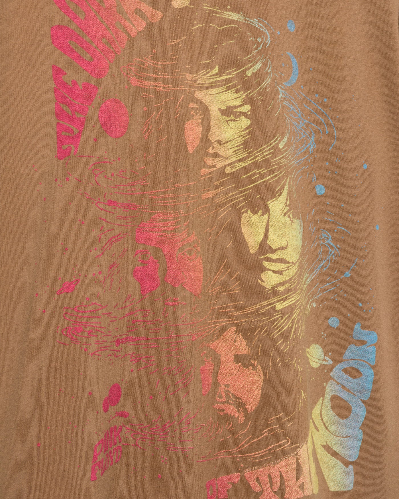 Pink Floyd Dark Side Faces Vintage Tee | Junk Food Clothing