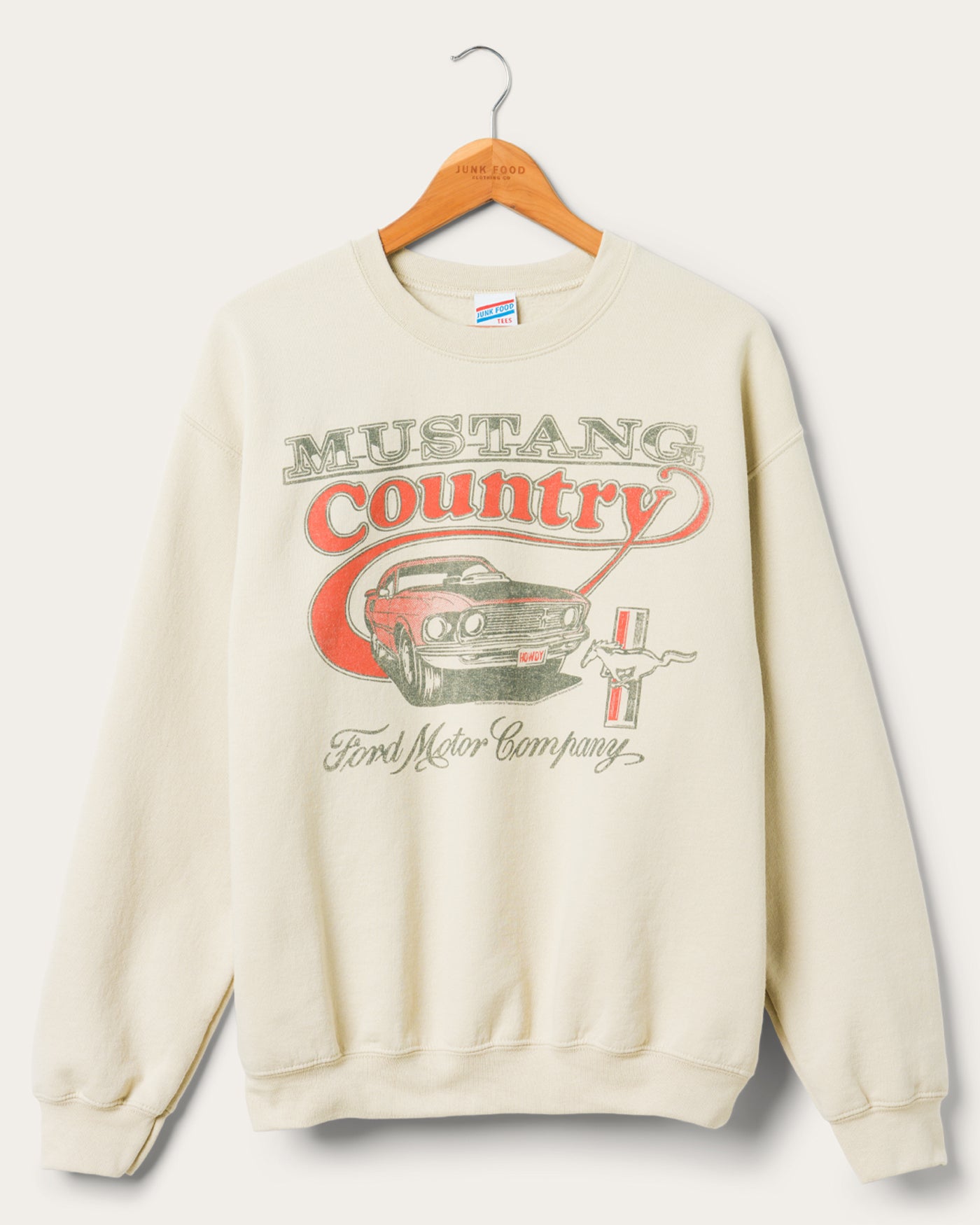 Ford Mustang Country Flea Market Fleece | Junk Food Clothing