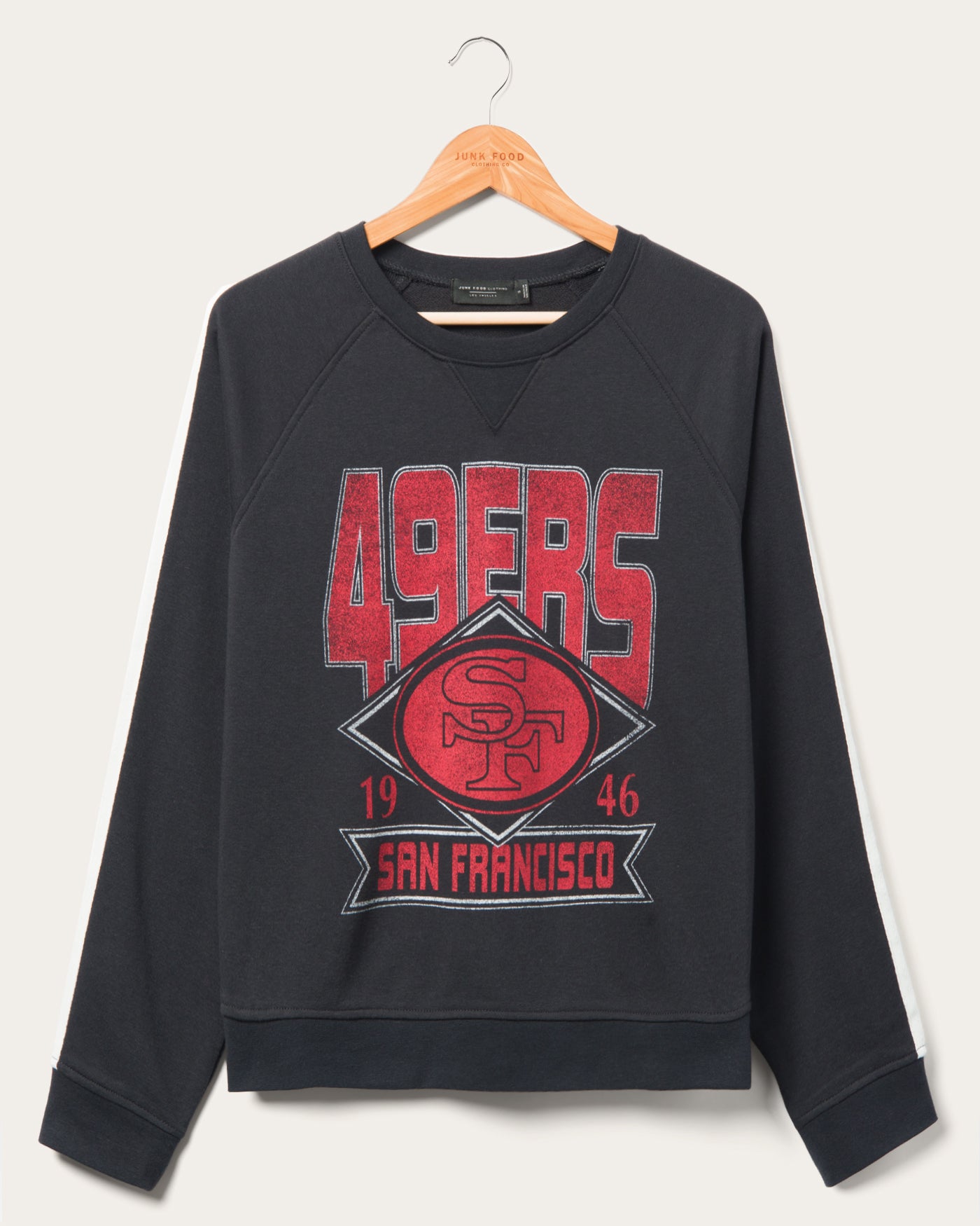 Womens 49ers Overtime Crew – Junk Food Clothing
