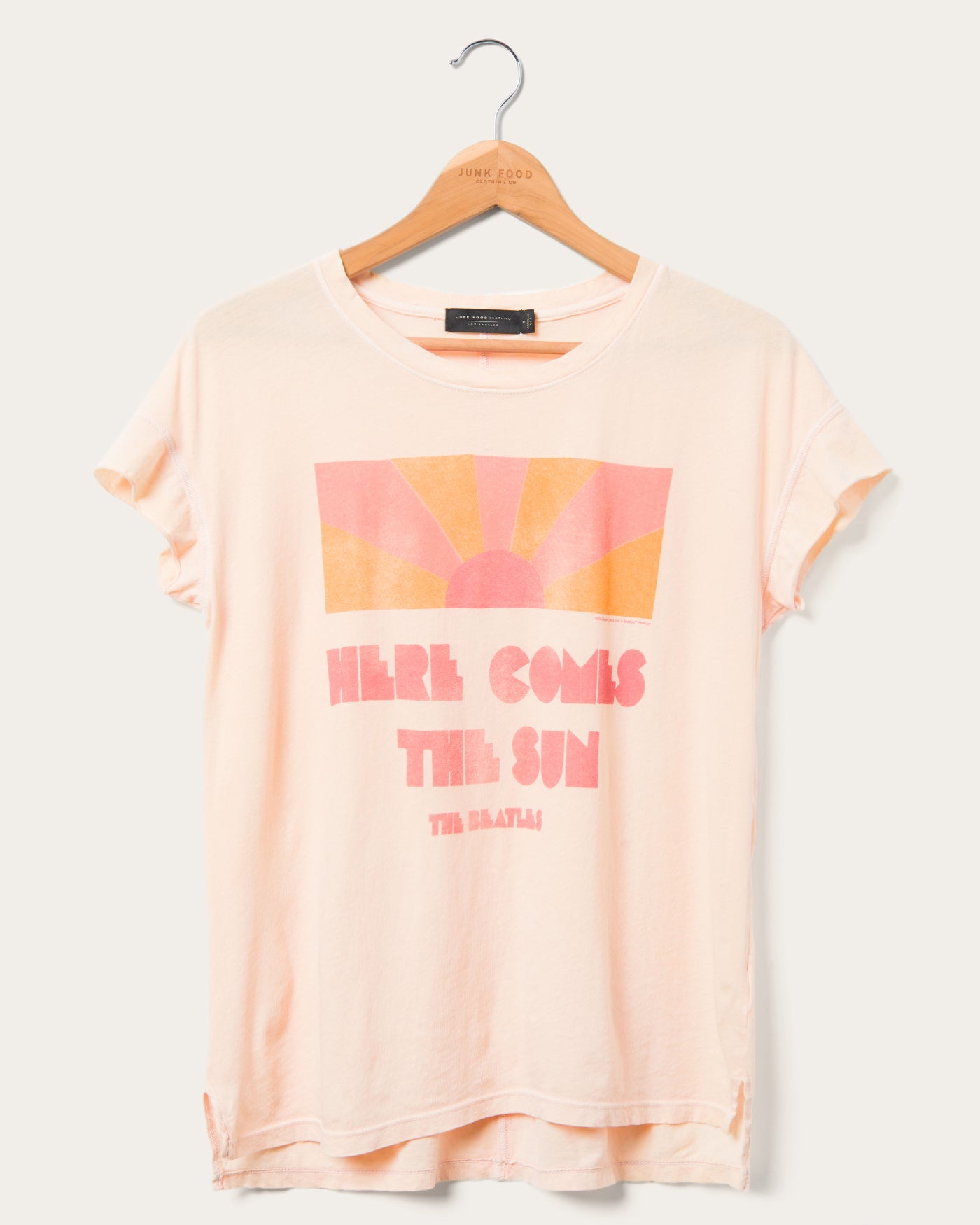 Women's The Beatles Here Comes the Sun Easy Tee | Junk Food Clothing ...